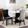 Mercer41 Modern American Design Dining Chairs, Upholstered With Wood ...