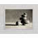 Ebern Designs Black N White Stone Age - Single Picture Frame Print on ...