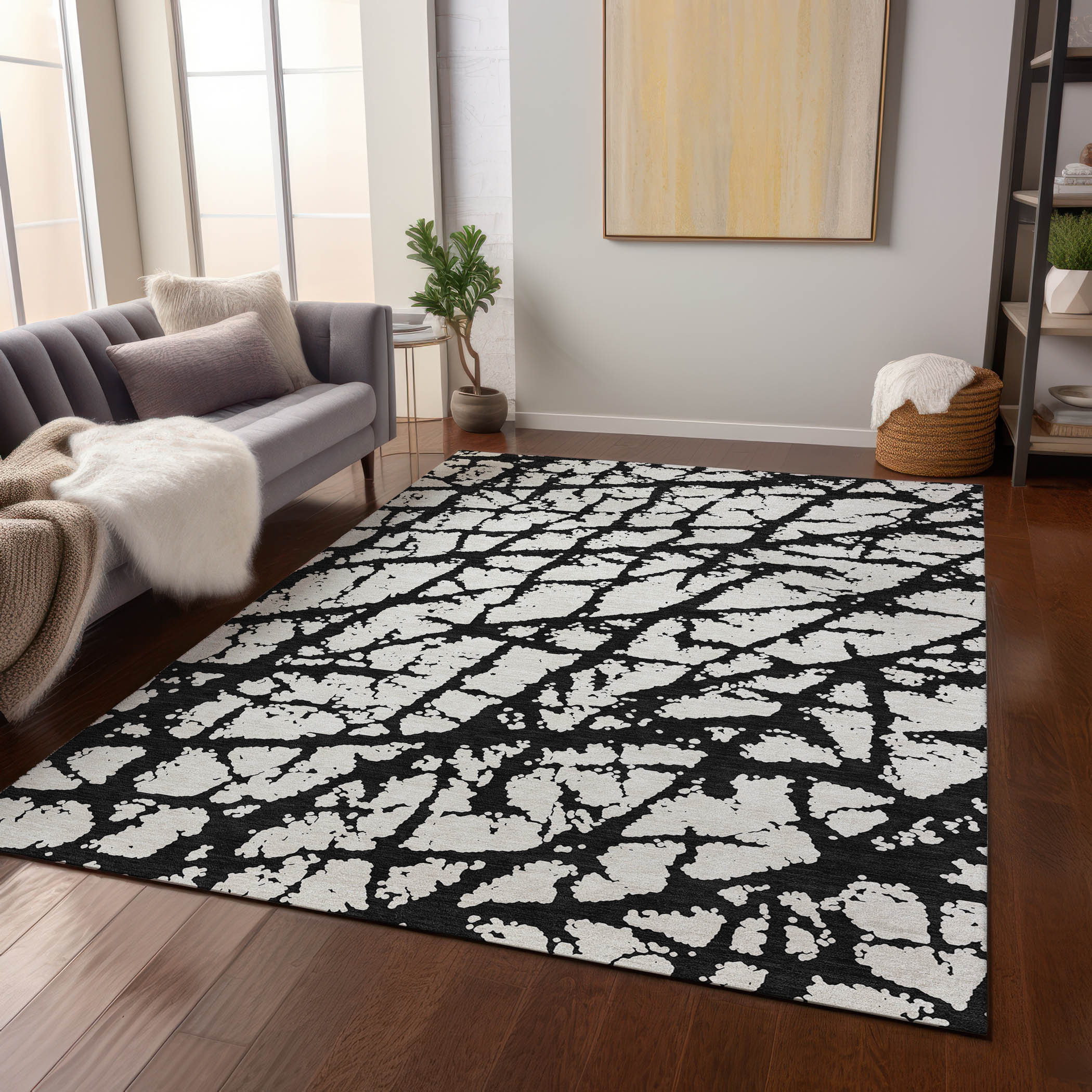 Wade Logan® Chayden Area Rug with Non-Slip Backing | Wayfair