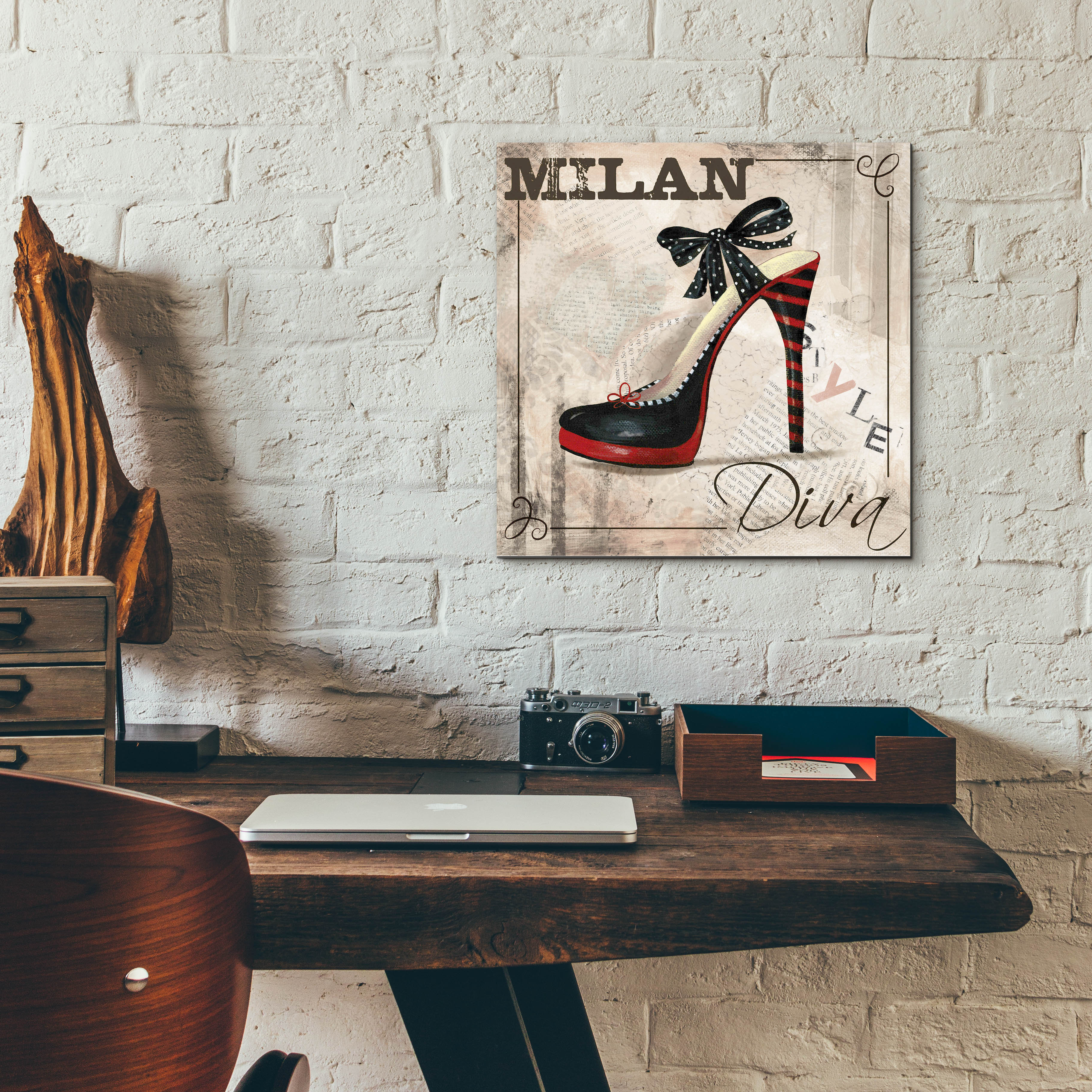 Epic Art 'Milan Style' by Fiona Stokes-Gilbert Acrylic Glass Wall Art ...