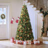 The Holiday Aisle® 6FT Prelit Pop Up Christmas Tree with Berries ...