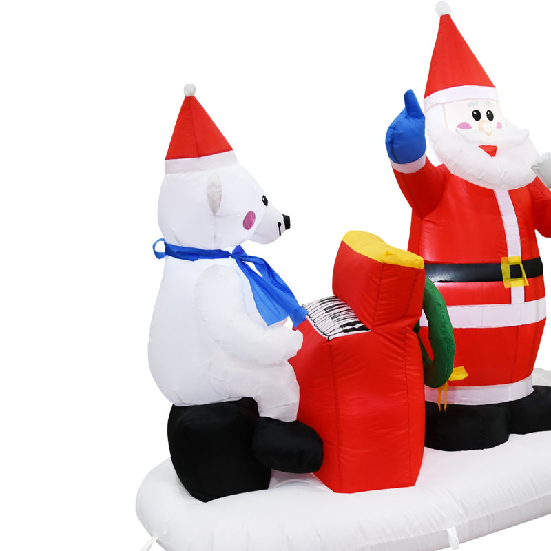 The Holiday Aisle® Long Band Inflatable & Reviews | Wayfair