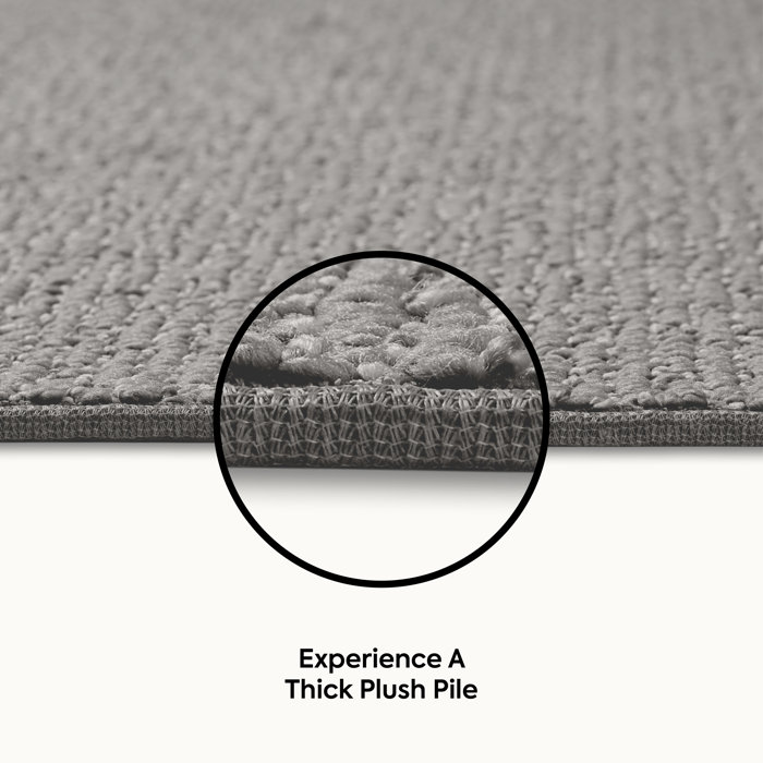 Latitude Run® Iconic Indoor/Outdoor Rug - Gray | Wayfair