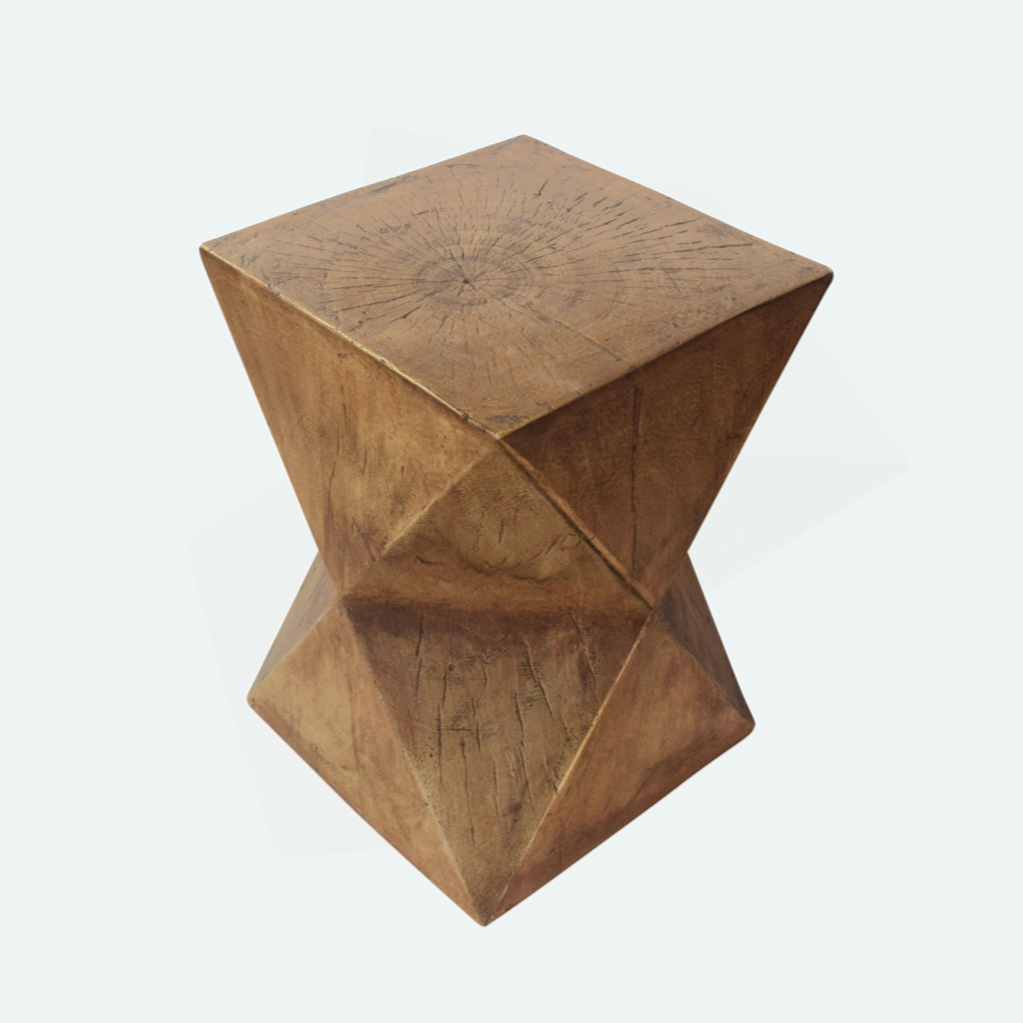 Ebern Designs Modern Abstract Hourglass Accent Table | Lightweight ...