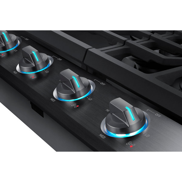 Samsung 30" Smart Gas Cooktop with Illuminated Knobs & Reviews | Wayfair