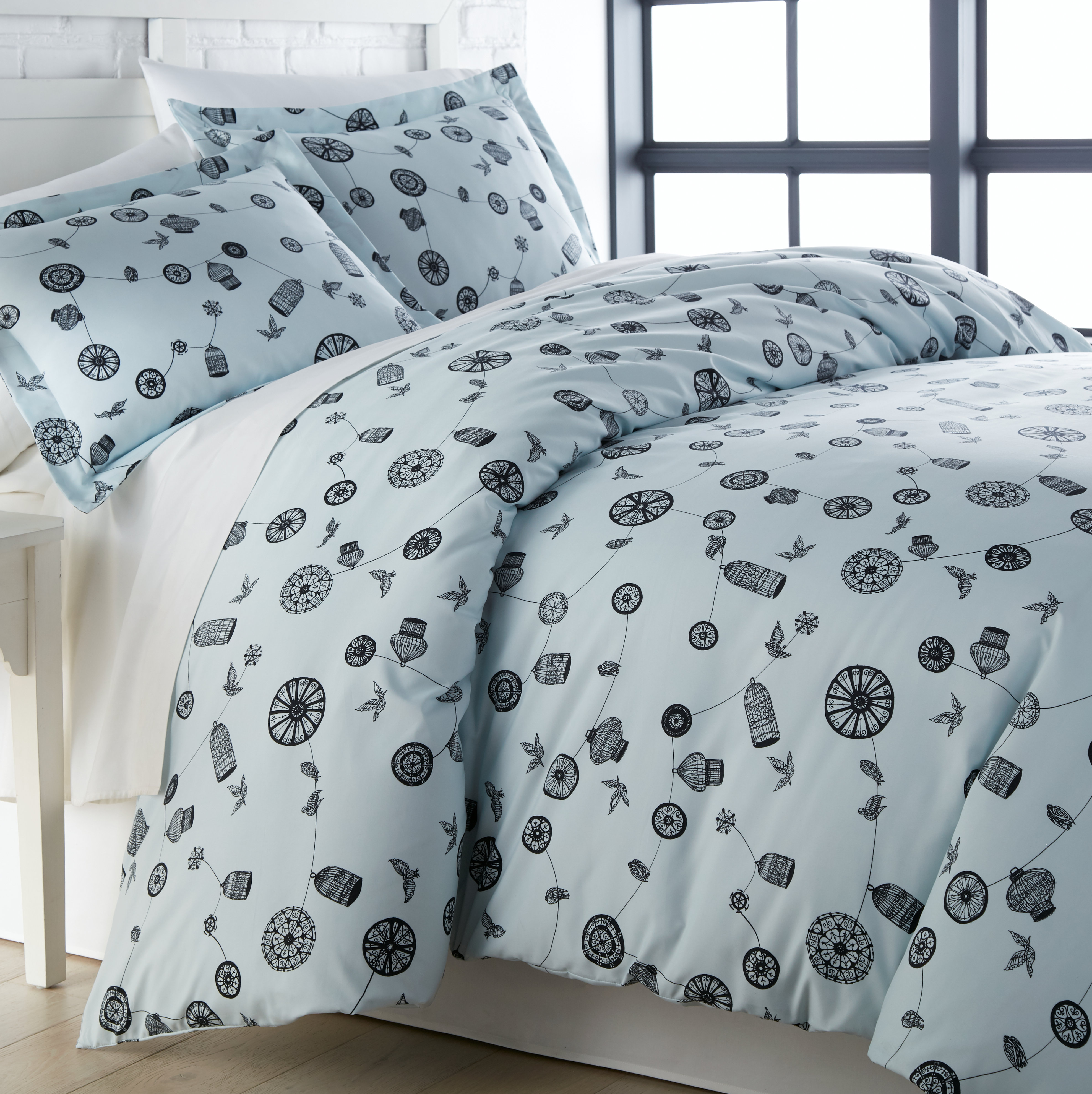SouthShore Fine Linens Songbird Spring Collection Songbird Spring Duvet ...