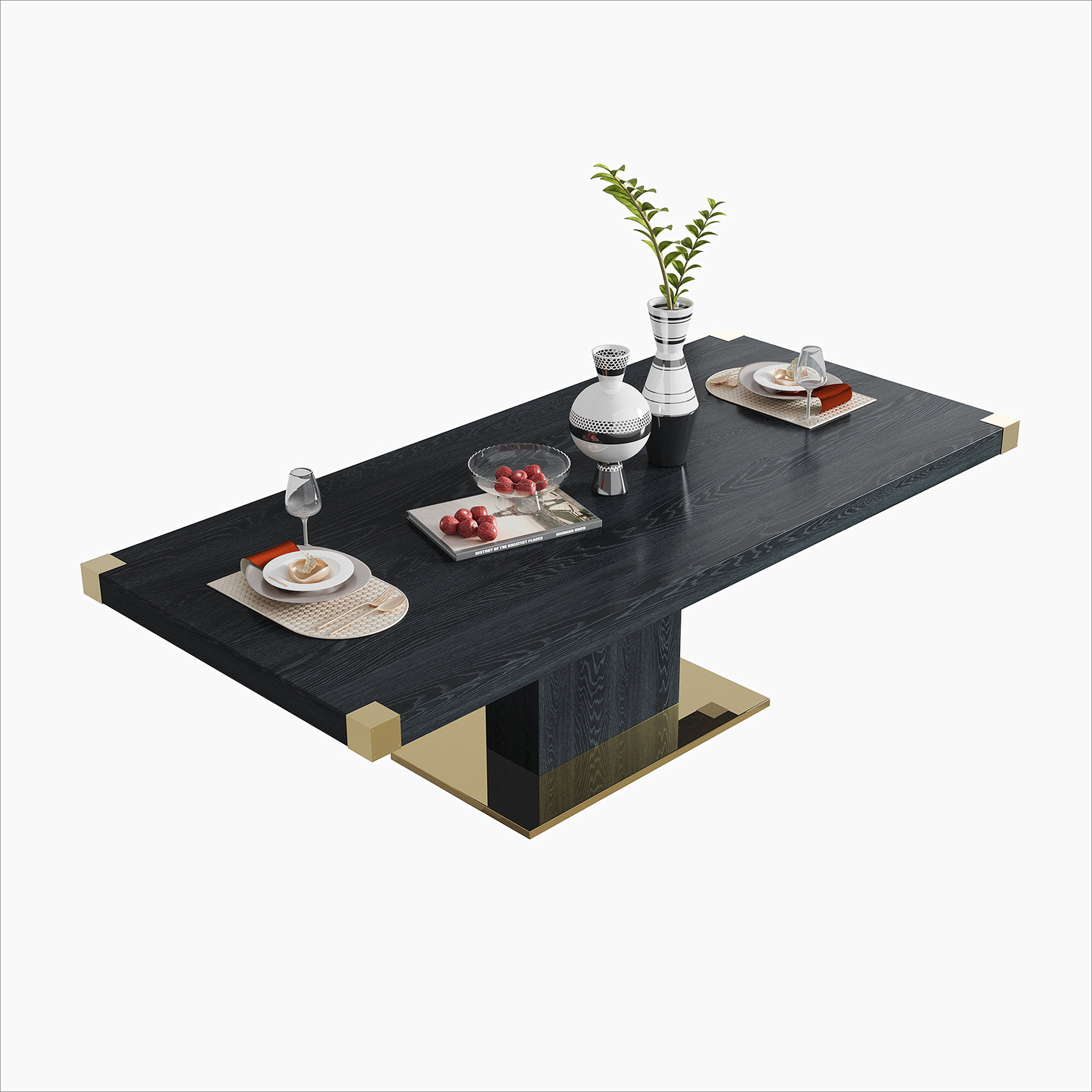 Mercer41 1 Piece Rectangular Dining Table without Chair - Wayfair Canada