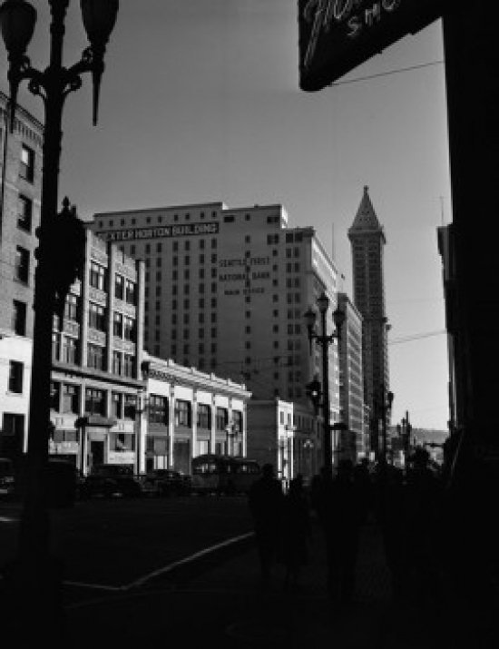 Latitude Run® USA Washington Seattle Dexter Horton Building Poster ...