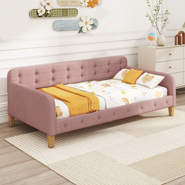 Ivy Bronx Leveta Upholstered Daybed with 4 Support Legs | Wayfair