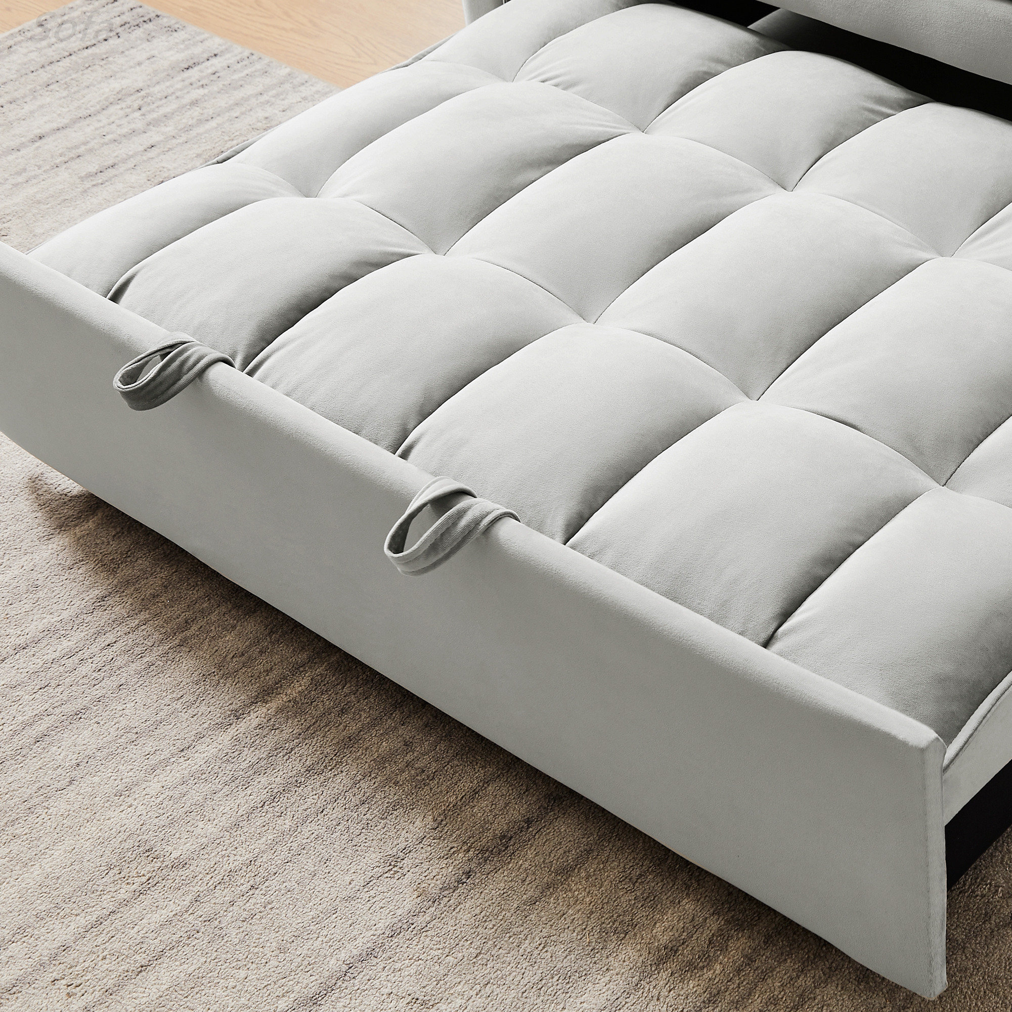 Mercer41 Daylyn 55.21'' Upholstered Loveseat | Wayfair