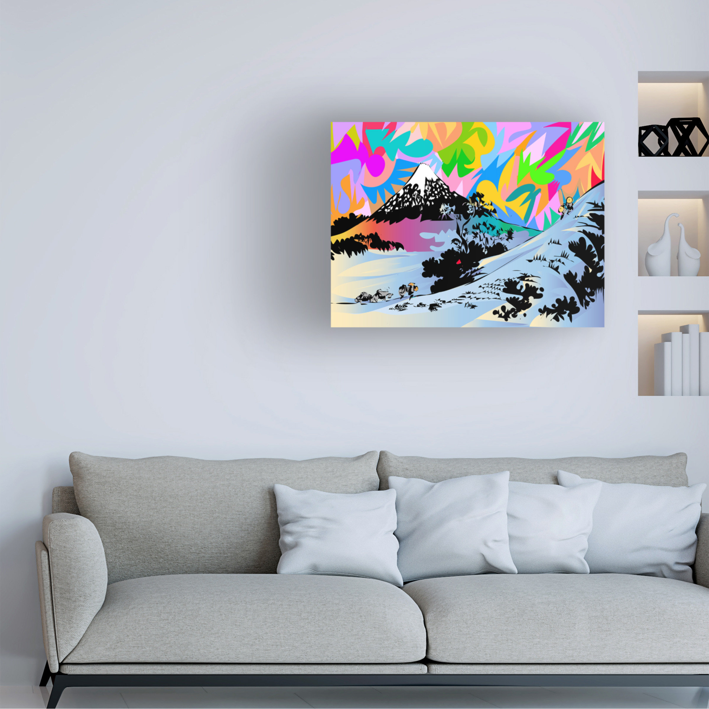 Ebern Designs Bolog Takun Williams Mountains Canvas Art | Wayfair