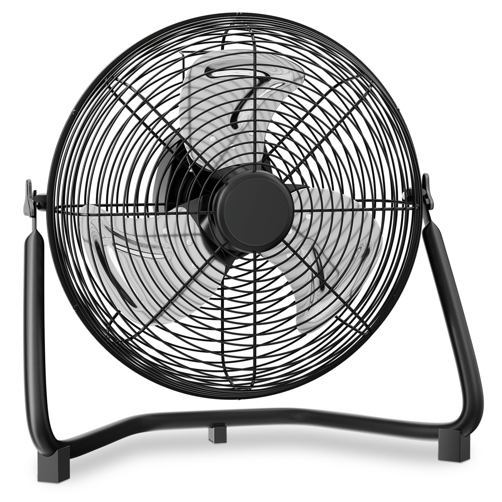 MoNiBloom 12" High Velocity 3 Speeds Floor Fan Simple Deluxe Portable ...