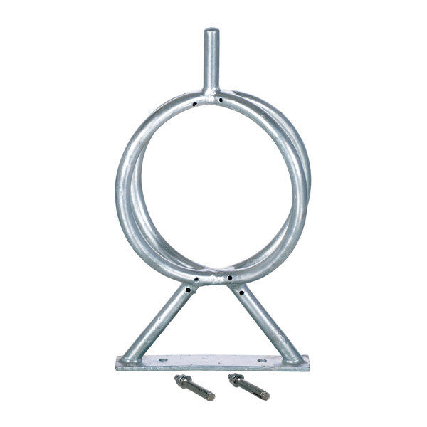 Arlmont & Co. Alcorn Steel Anchored Bike Rack | Wayfair