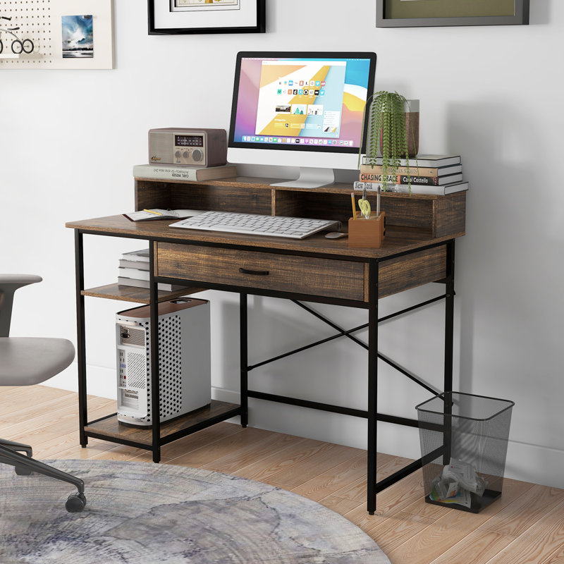 17 Stories Sherile 48'' W Rectangle Computer Desk | Wayfair