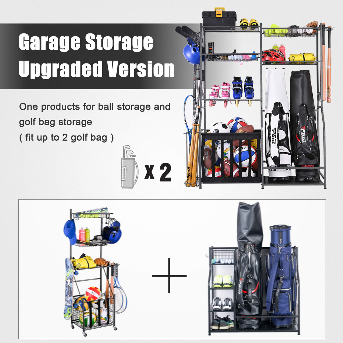 WFX Utility™ Freestanding Sports Rack & Reviews - Wayfair Canada