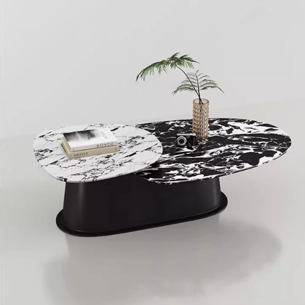 The Invincibles home Light luxury abnormity art marble coffee table ...