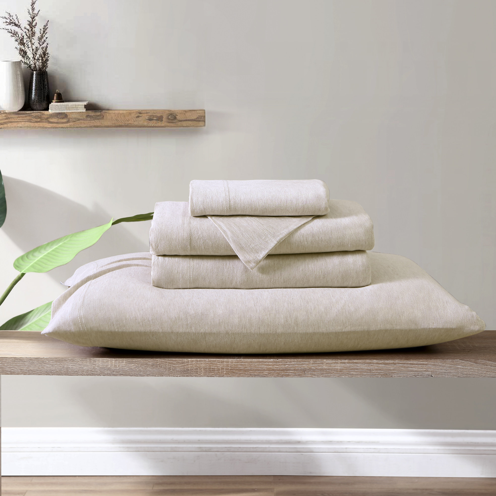 Birch Lane™ Fransen Modal Jersey Sheet Set & Reviews | Wayfair