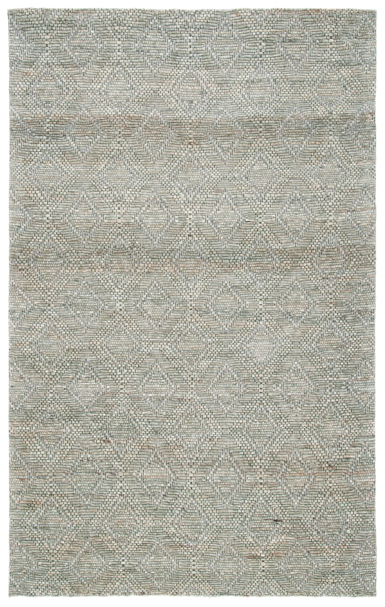 Union Rustic Karaline Hand Woven Jute And Cotton With Latex Geometric ...