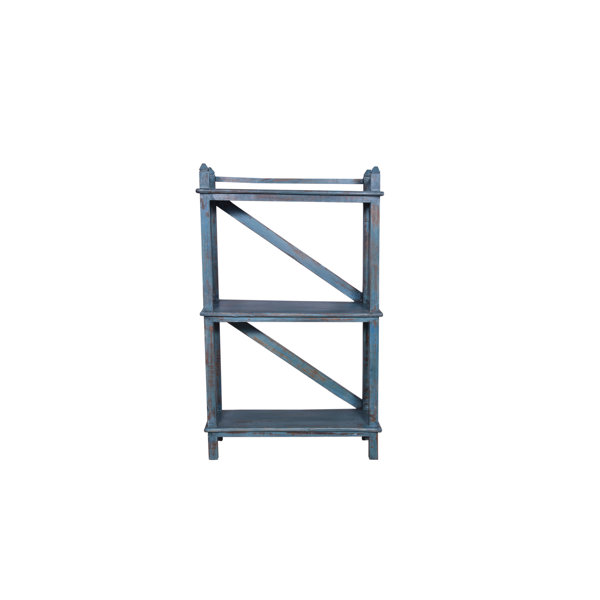 Design Gallerie Marlon 3 Shelves Wooden Rack with Natural Finish ...