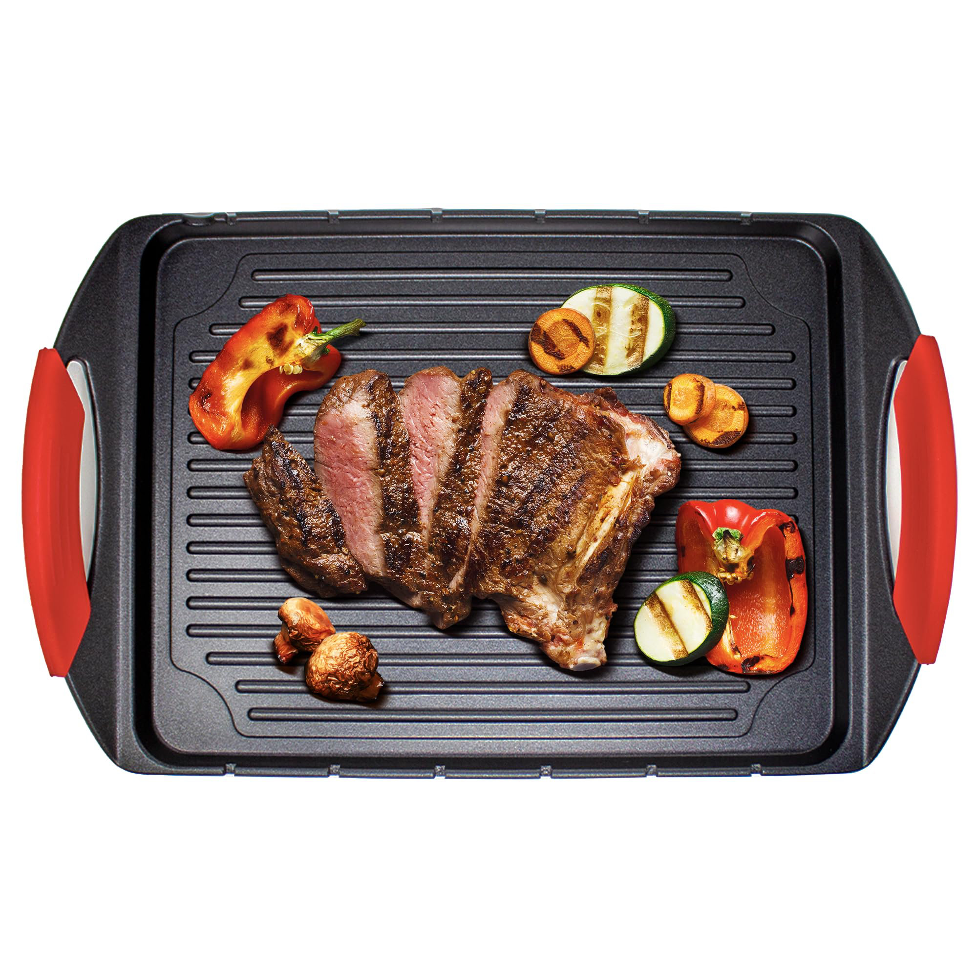 4 SEASONS FURNITURE Cast Aluminum Griddle Plate for Stove Top & Outdoor ...
