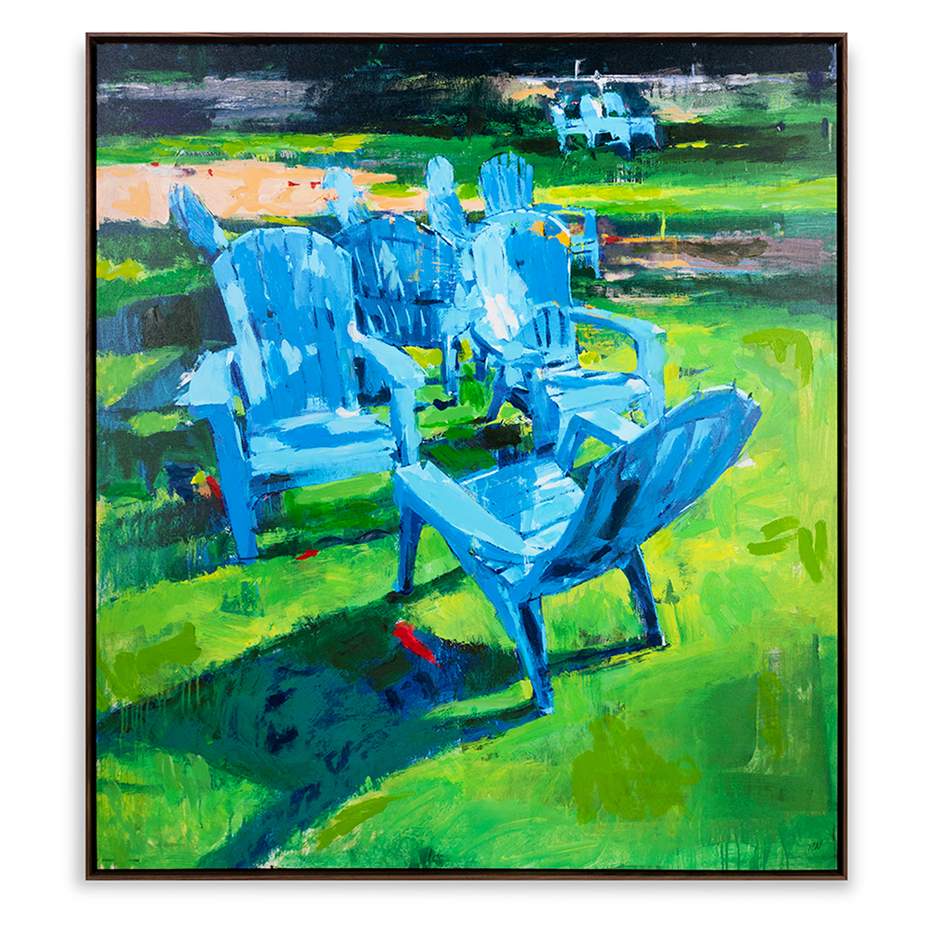 Grand Image Home Feels Like Summer by PC Ngo - Floater Frame Print on ...