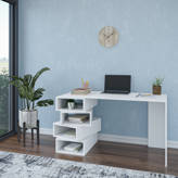 Latitude Run® Multiple Tier Modern Desk | Wayfair