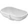 Duravit D-Code Metal Oval Undermount Bathroom Sink with Overflow ...