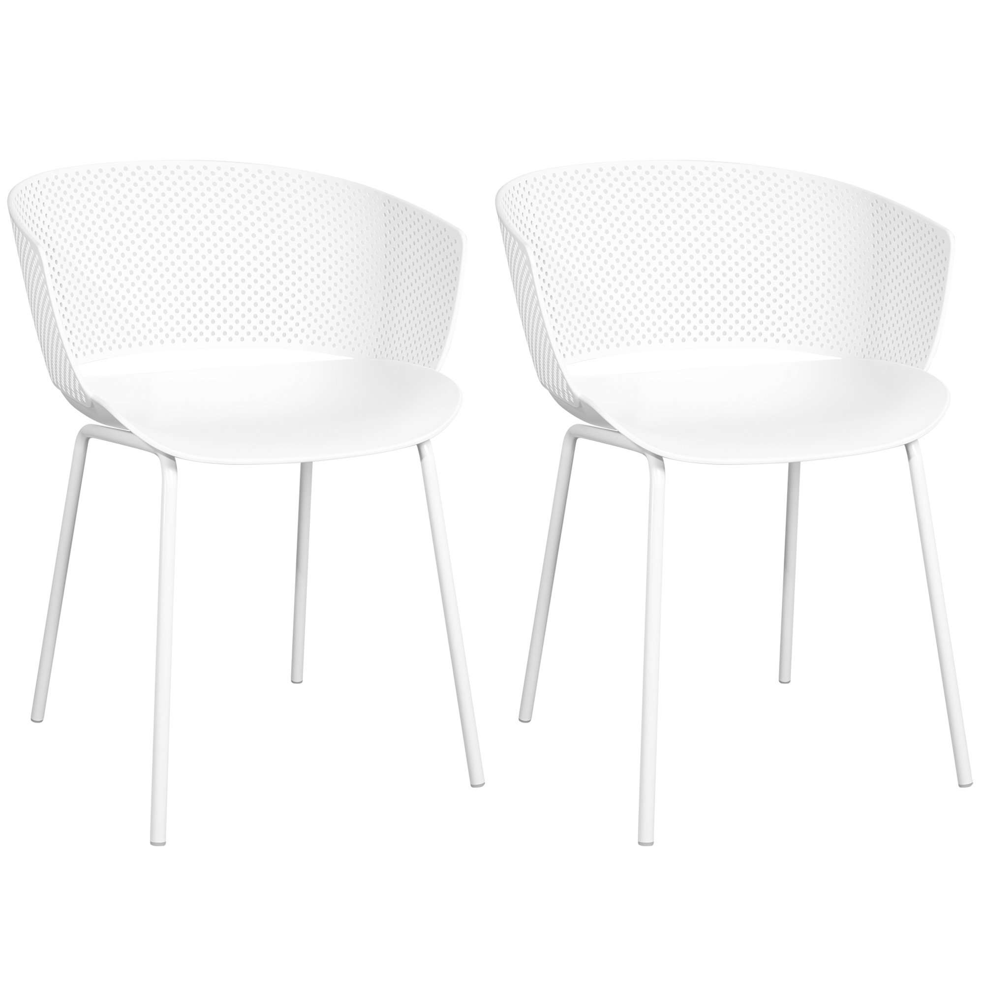 SIMPOL HOME Mid Century Modern PP dining chair, kitchen & Dining Room ...