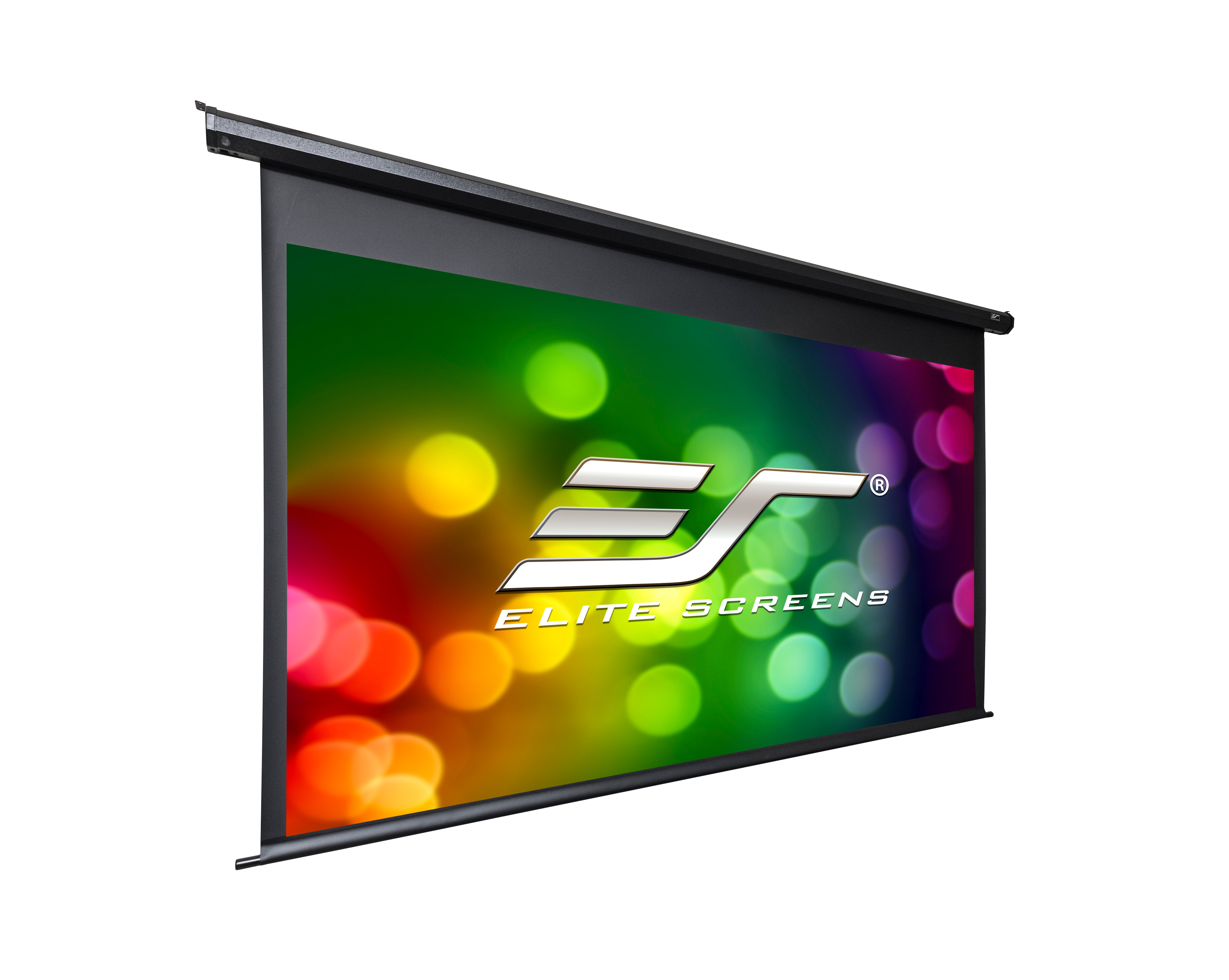 Elite Screens Spectrum White 150" diag. 16:9 Electric Wall/ Ceiling ...