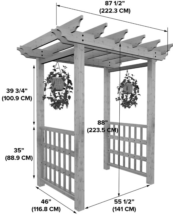 Vita Springwood Arbor & Reviews | Wayfair