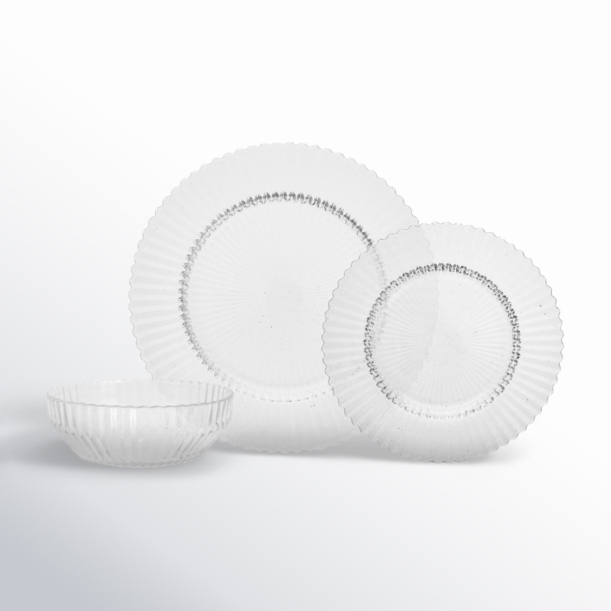 Fortessa Archie 12 Piece Glass Dinnerware Set - Service for 4 & Reviews ...