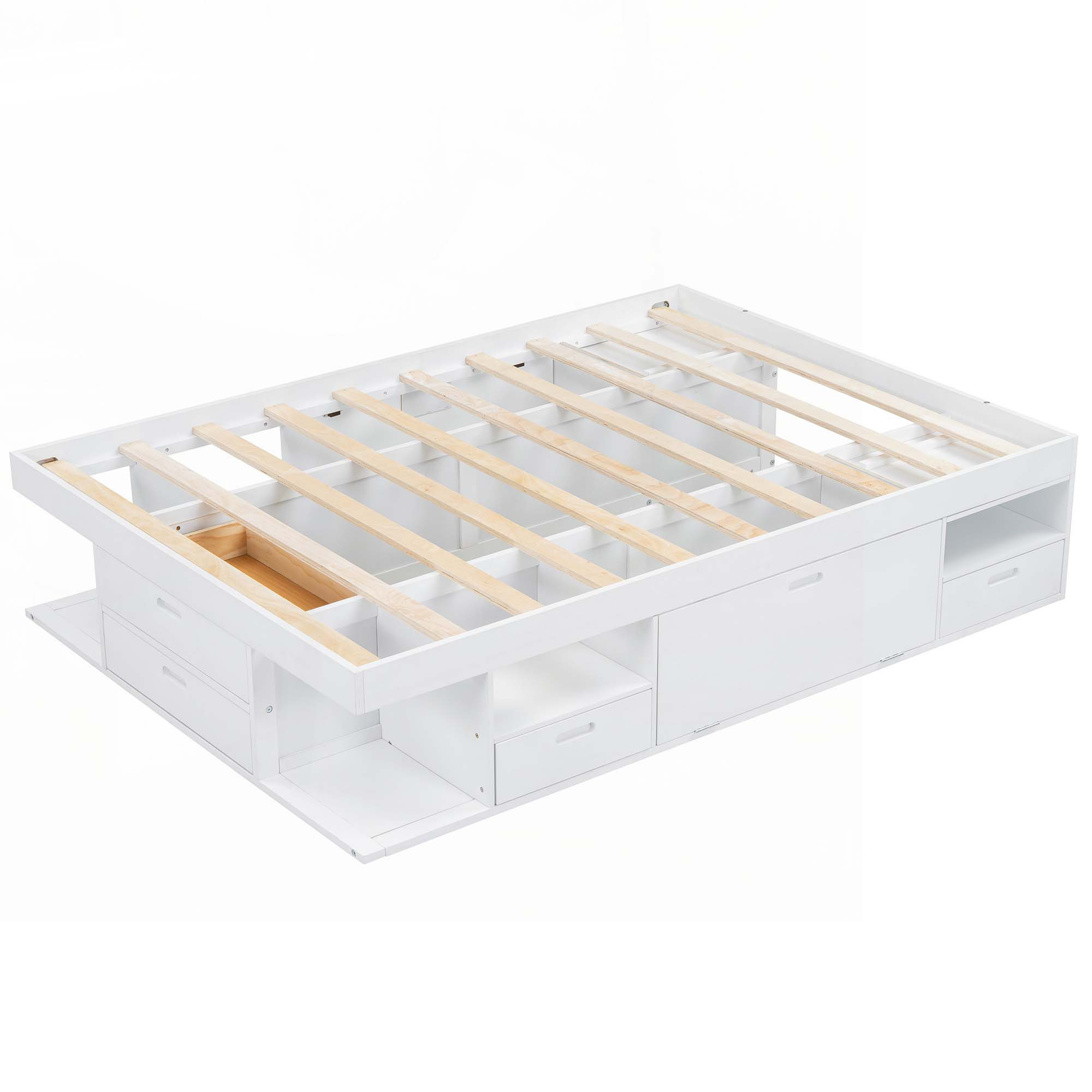 Red Barrel Studio® Storage Bed with Drawers | Wayfair
