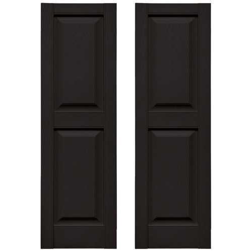 BuildersEdge Raised Panel Shutters & Reviews | Wayfair