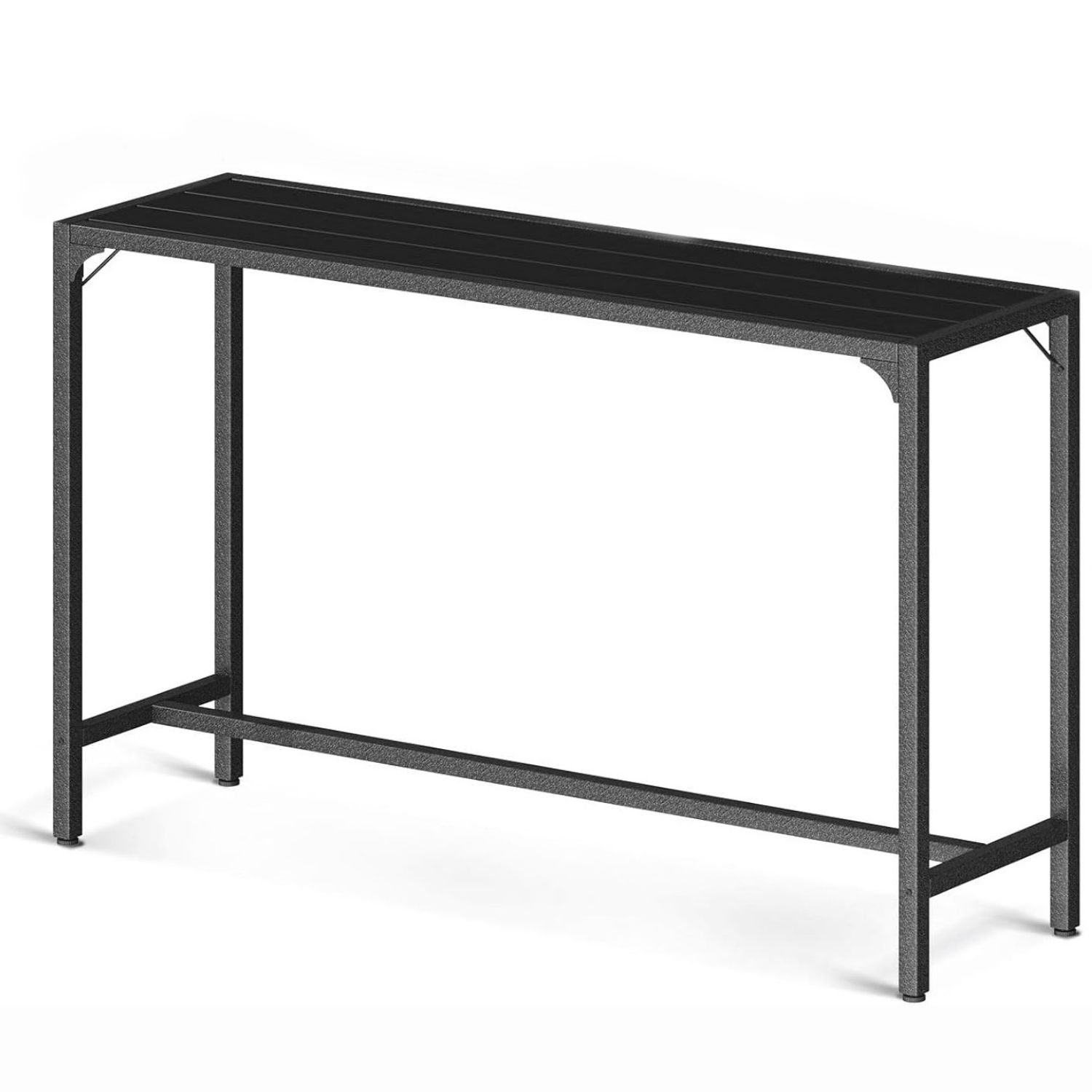 Latitude Run® Dupoini Rectangular 14.7'' L x 55'' W Outdoor Bar Table ...