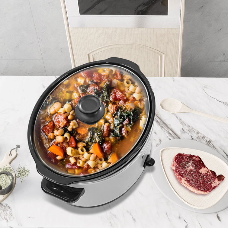 HOMECOOKIN Magnifique Slow Cooker Oval Manual Pot & Reviews | Wayfair