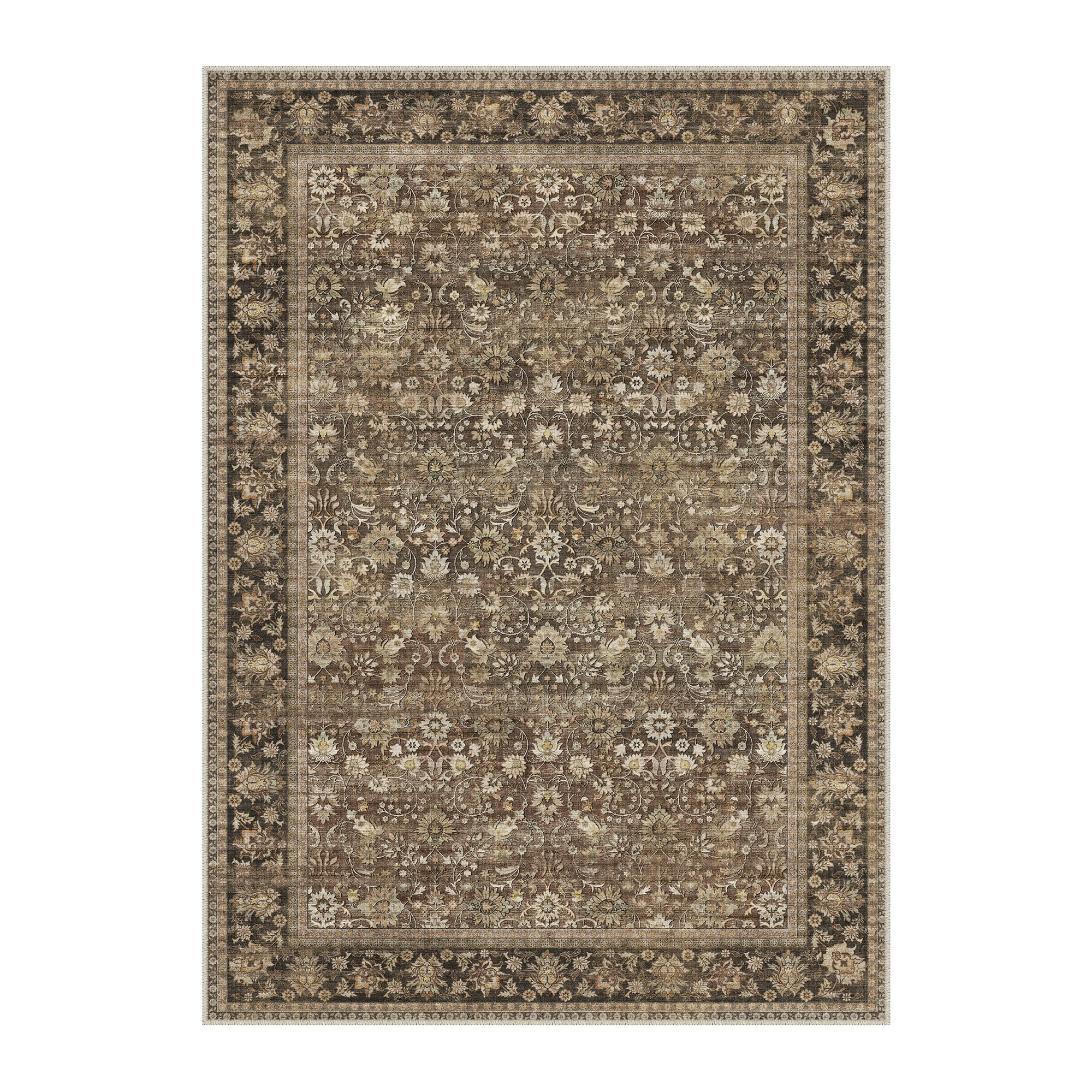 Charlton Home® Verida Vintage Oriental Area Rug | Wayfair