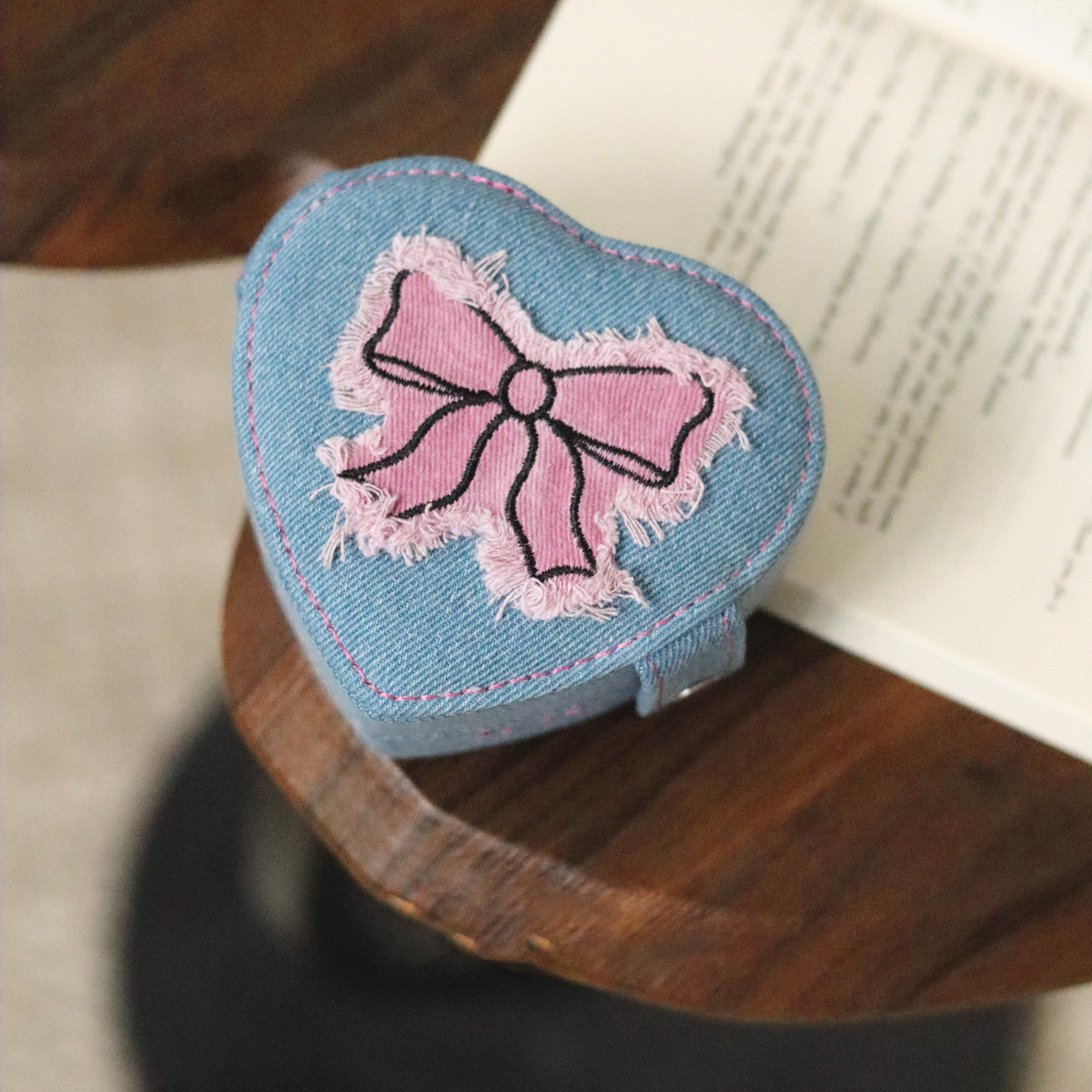 Lark Manor Boudoir Elegant Embroidered Jewellery Storage Box ...
