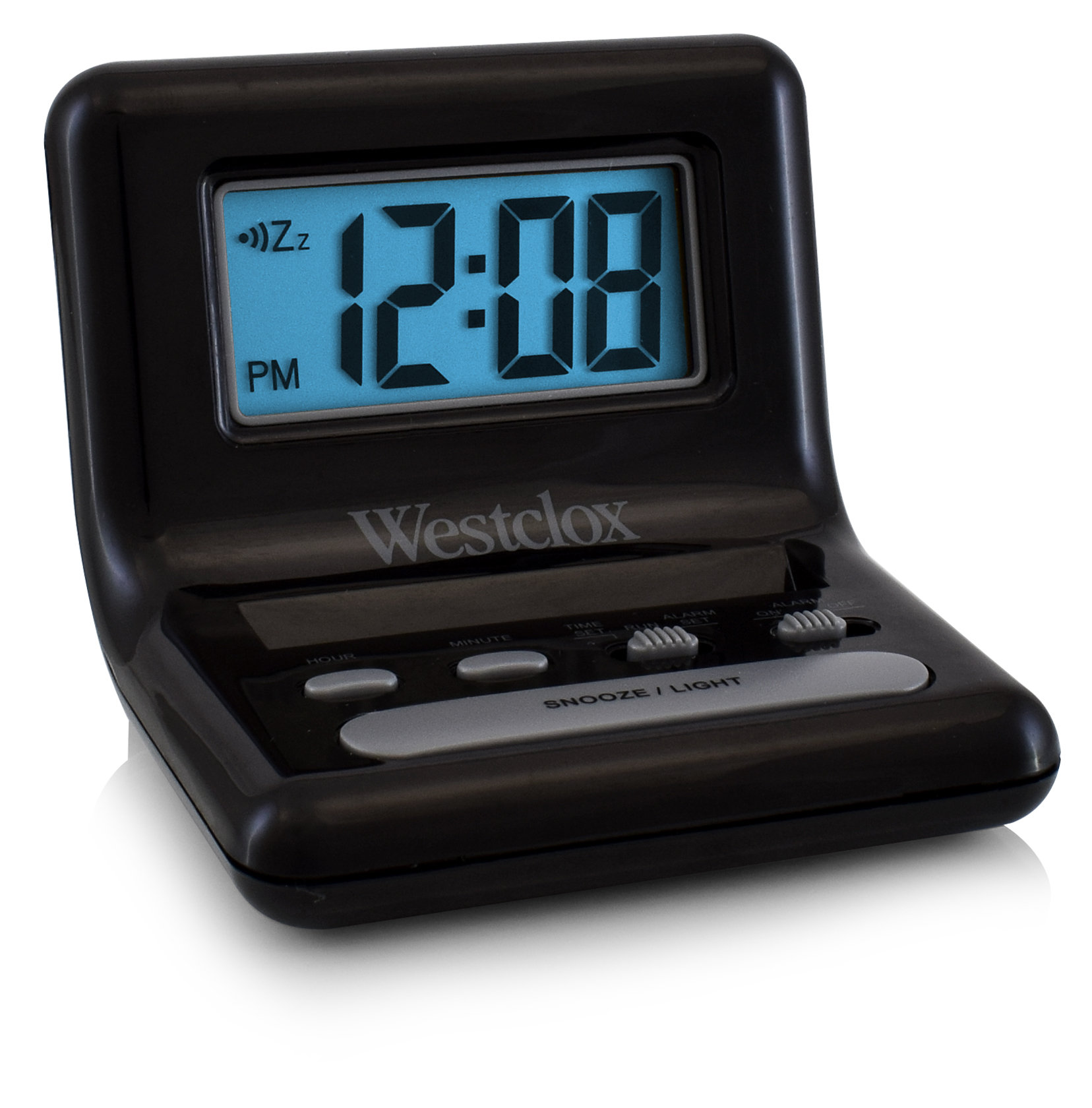 Westclox Clocks Modern & Contemporary Digital Bedside Digital LCD Alarm ...