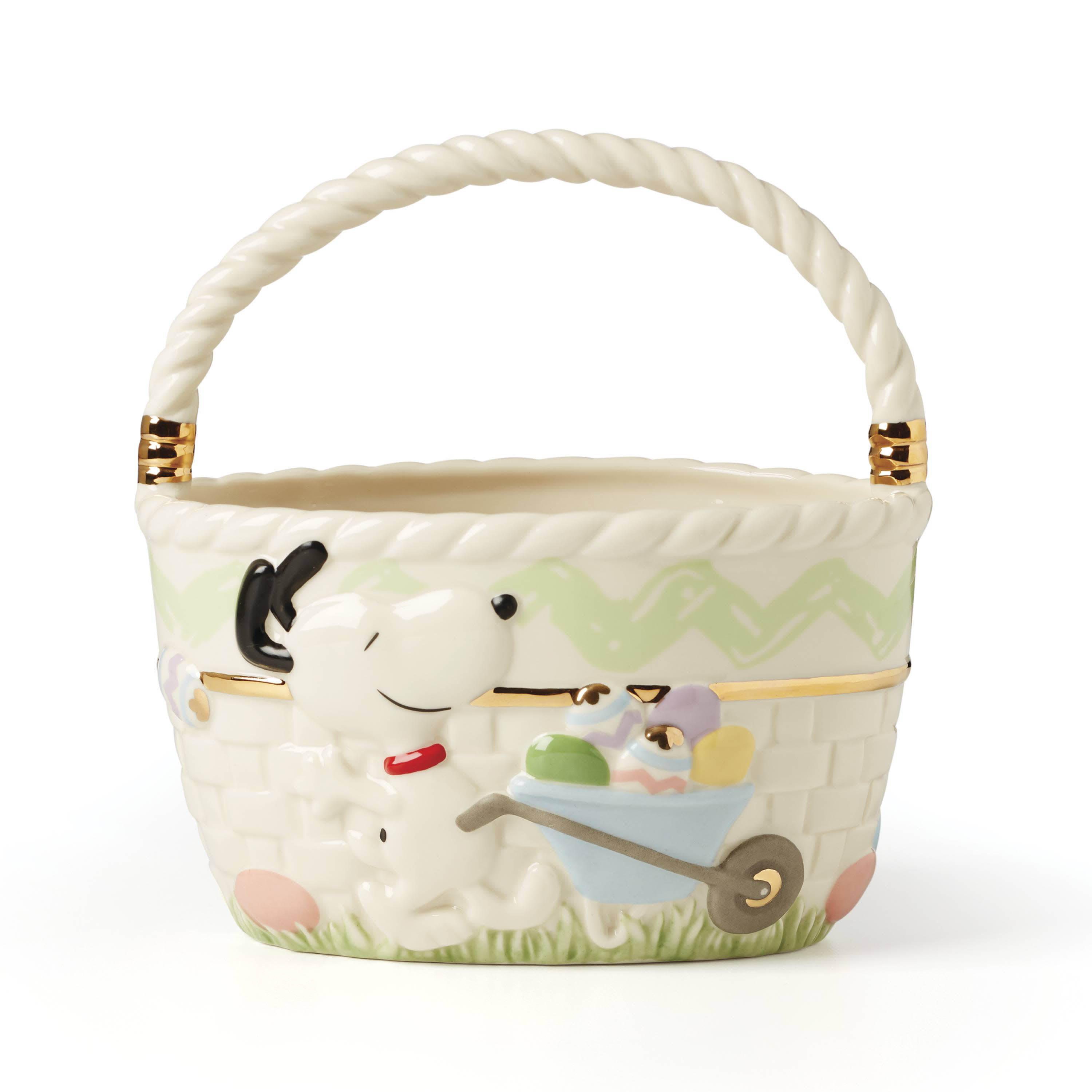 Lenox Peanuts Snoopy & Woodstock Easter Basket - Wayfair Canada