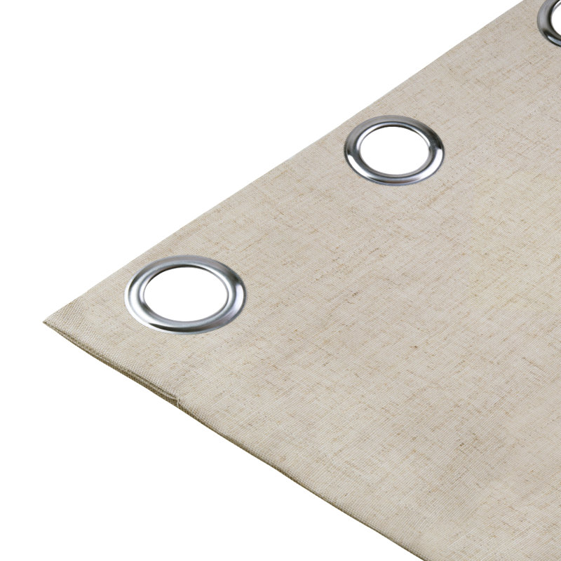 Wade Logan® Algia Linen Blackout Grommet Curtain Panels & Reviews | Wayfair