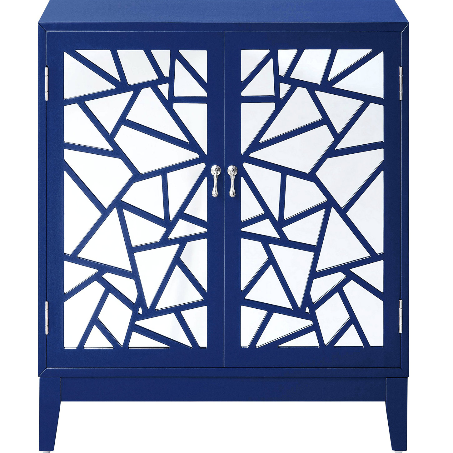 Orren Ellis 2 Glass Door Console Table - Wayfair Canada