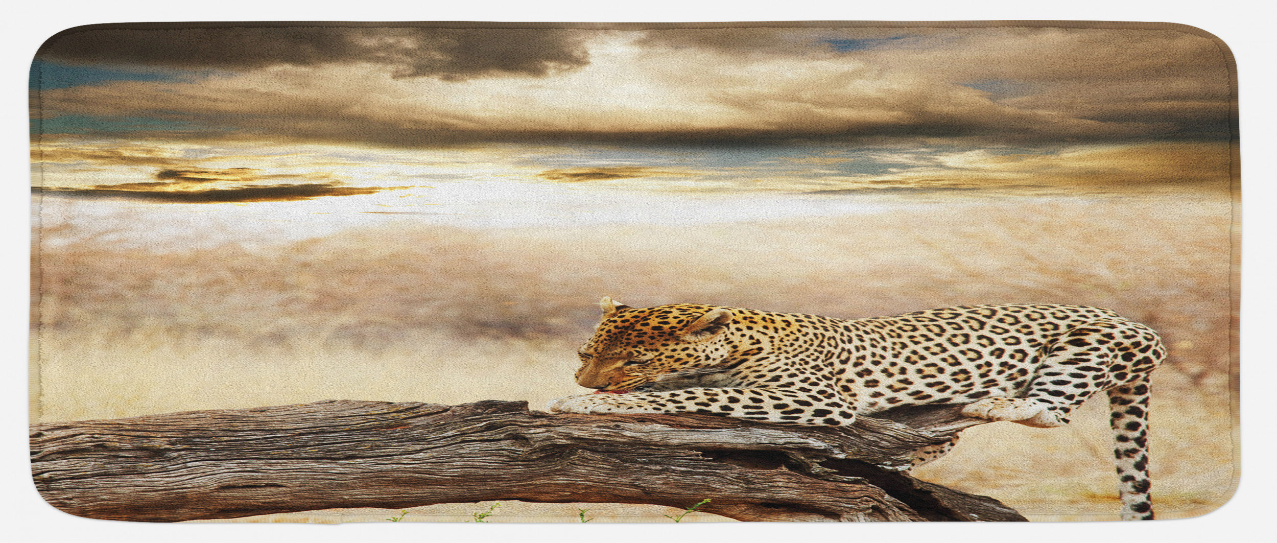 East Urban Home Safari Kitchen Mat | Wayfair