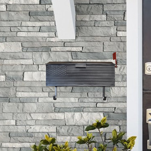 Oakland Living Newspaper Hangers Wall Mounted Mailbox & Reviews | Wayfair