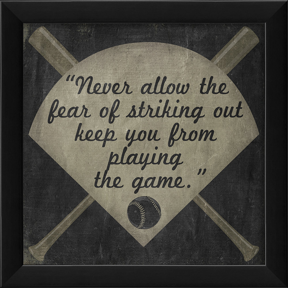 The Artwork Factory Never Let the Fear of Striking Out Framed Textual ...