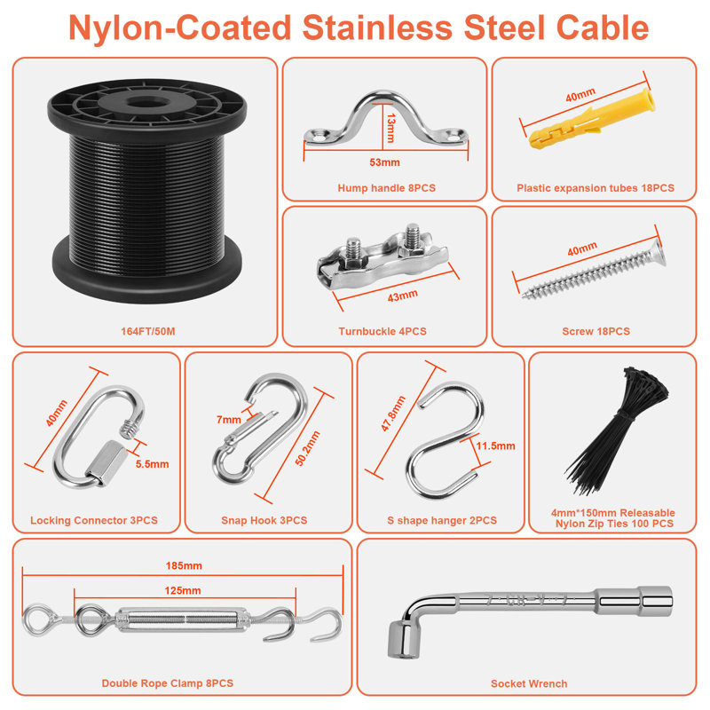 Image String Light Suspension Kit | Wayfair