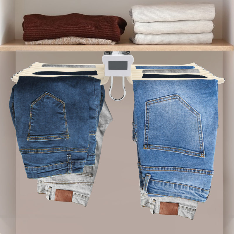 Rebrilliant Metal Wardrobe Pants Rack & Reviews | Wayfair