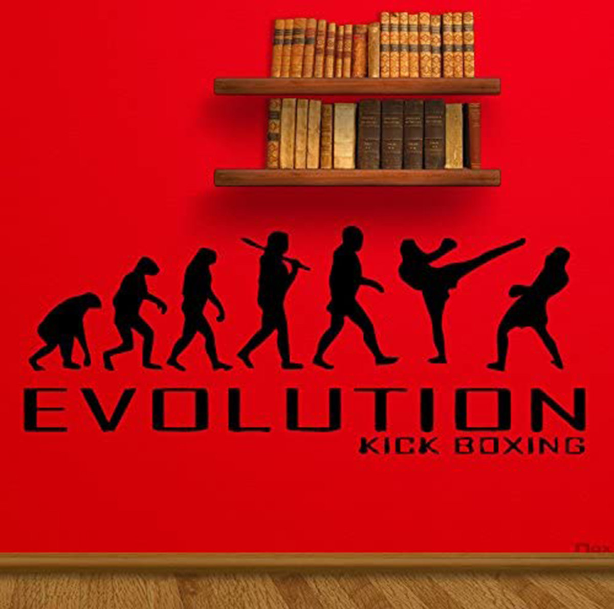 Ebern Designs Evolution Kick Boxing Muay Thai MMA Fight Wall Decal ...