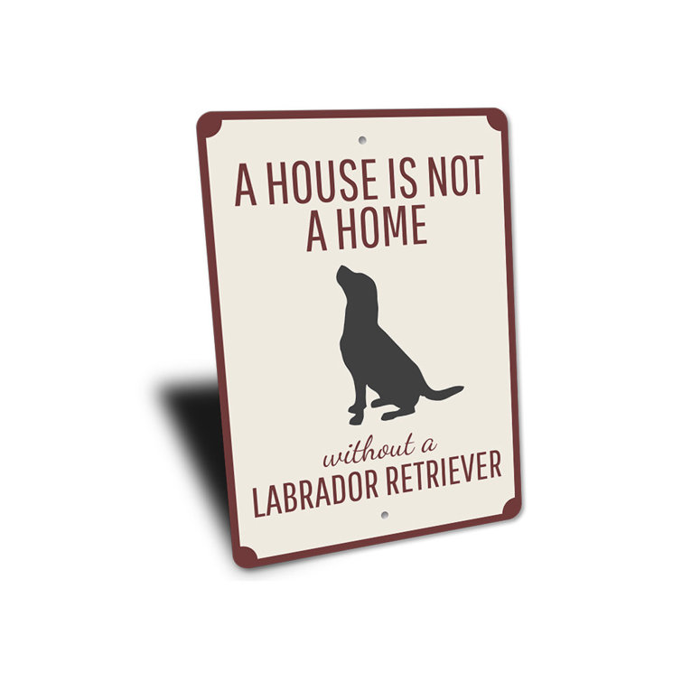 Lizton Sign Shop, Inc Lab Dog Sign - Wayfair Canada