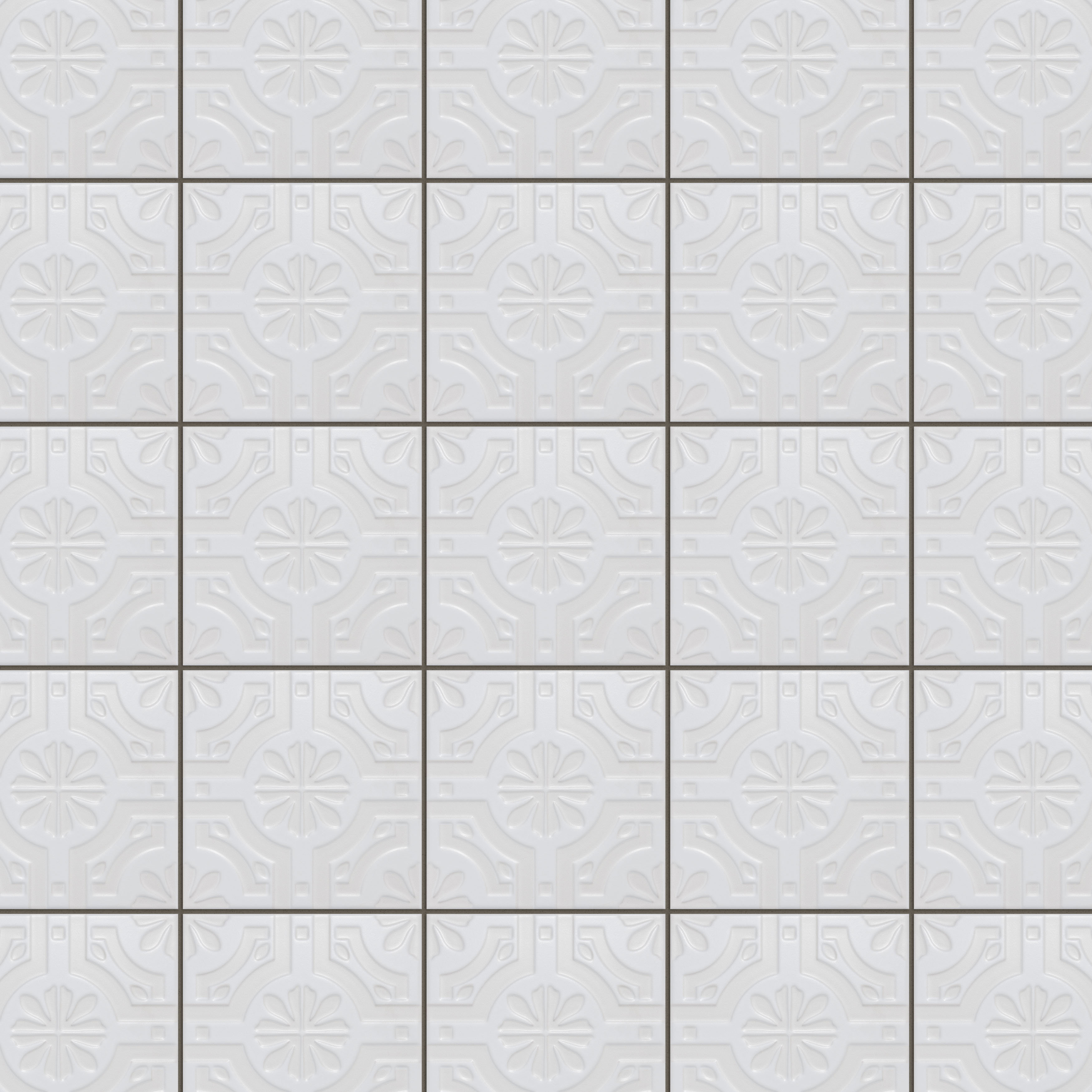 Merola Tile Triplex 7.75" x 7.75" Ceramic Patterned Wall Tile & Reviews ...