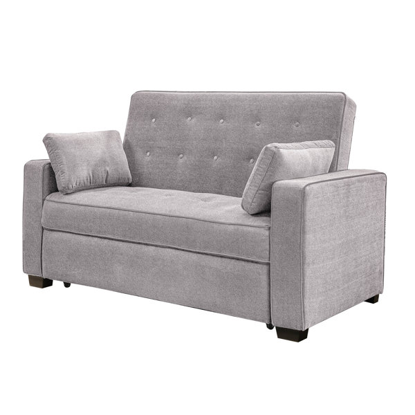 Serta Monroe Full Size Convertible Sleeper Sofa with Cushions & Reviews ...